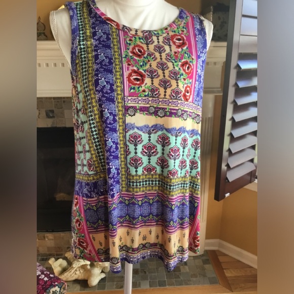 Johnny Was | Tops | Johnny Was Franco Swing Tank Size Large | Poshmark